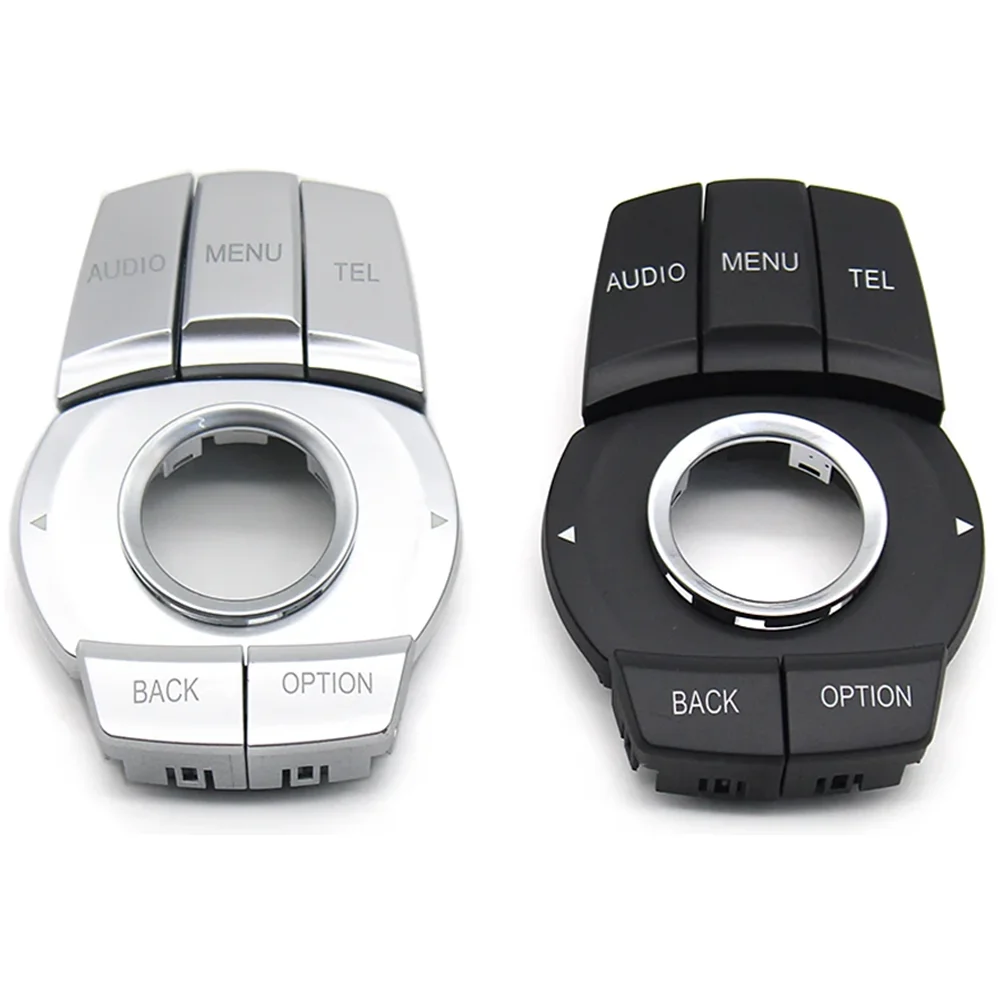 7pcs Car Central Console Armrest Cic I-drive Multimedia Control Buttons ...