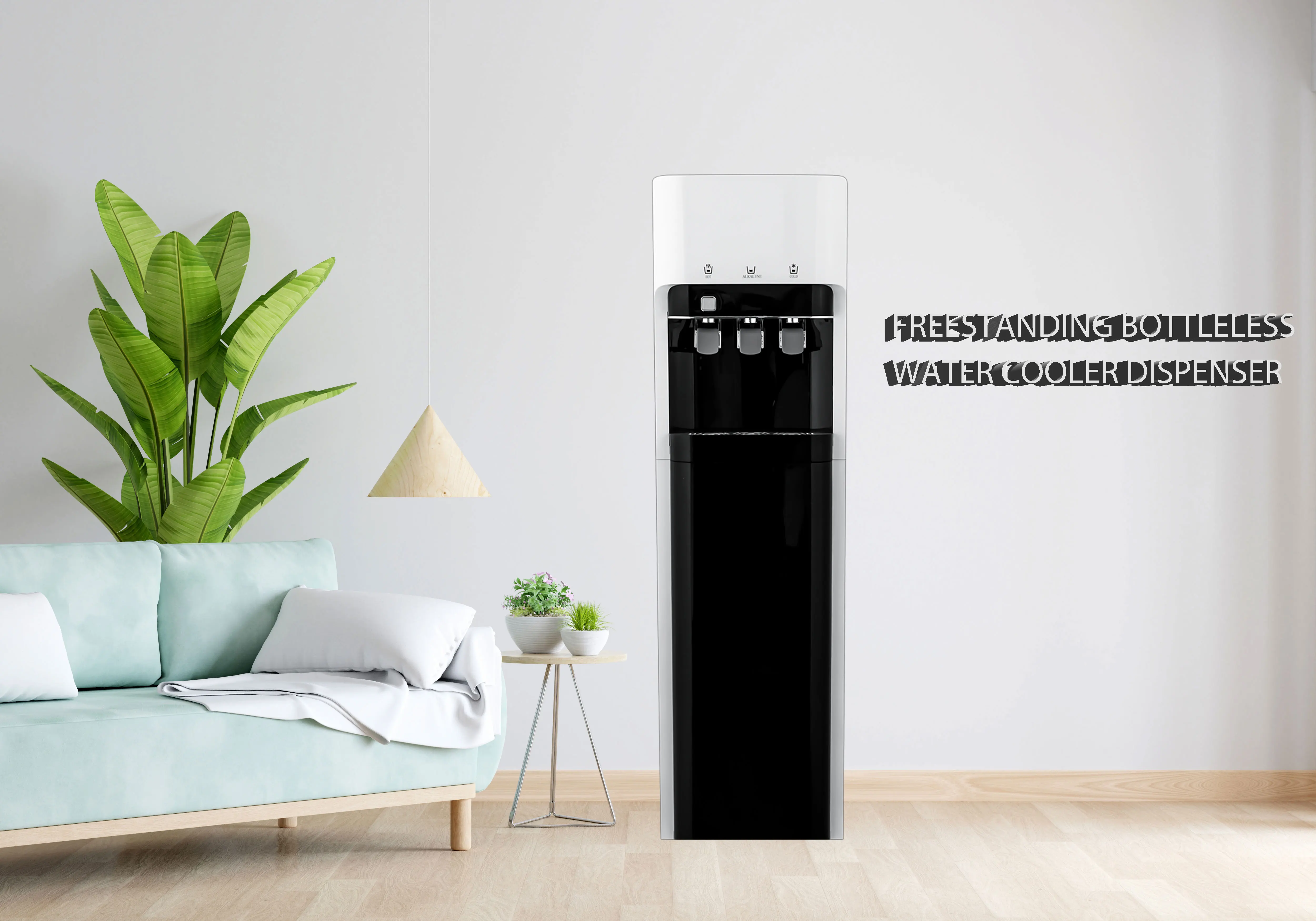 Modern Design Freestanding Bottleless Office Water Cooler Dispenser ...