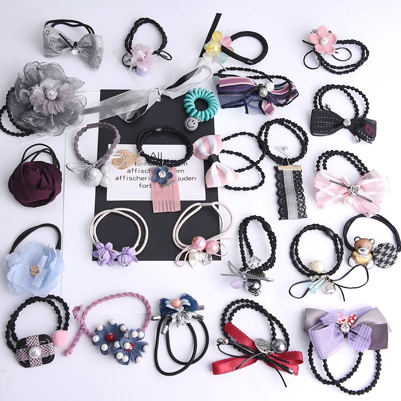 Fancy rubber bands for hair store