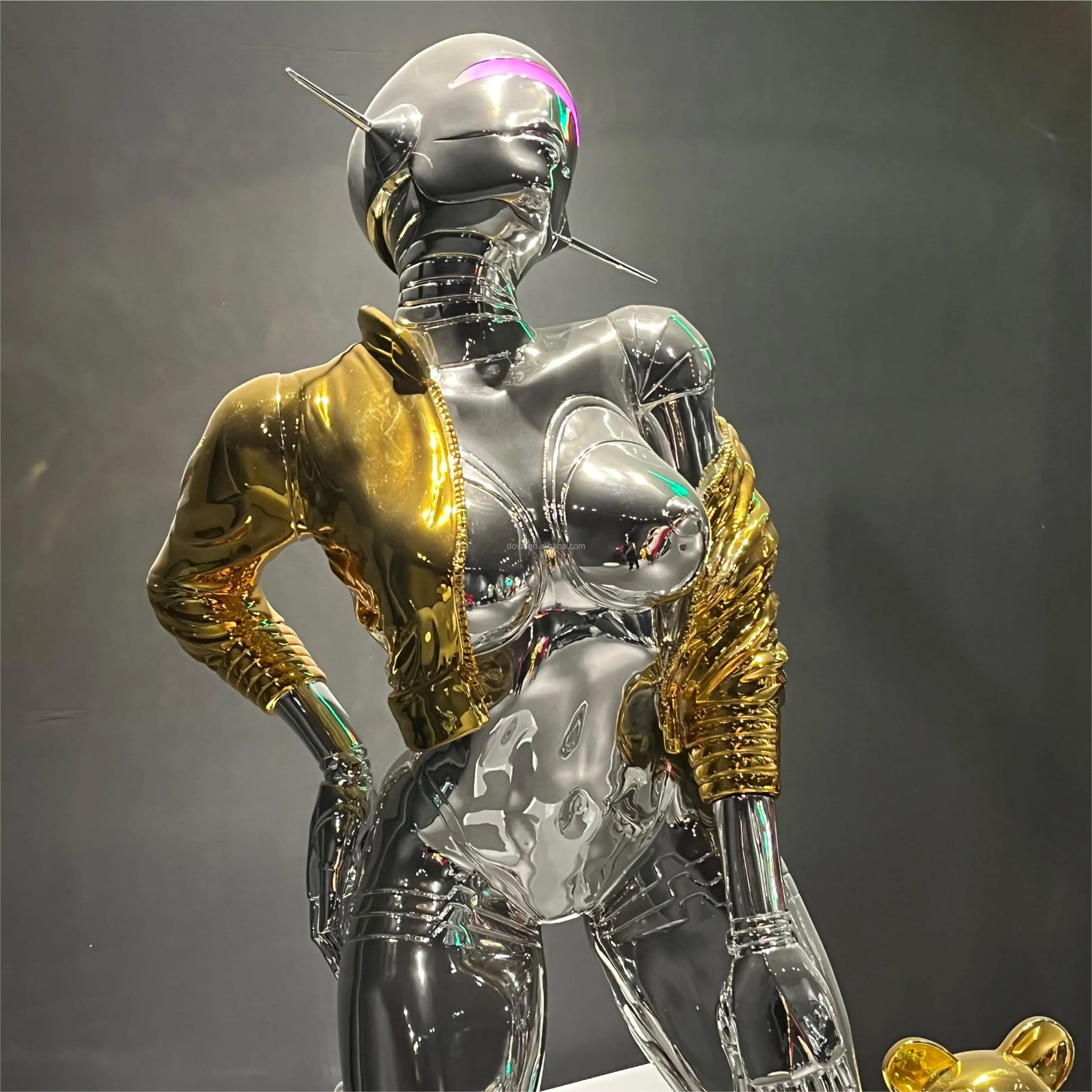 Nordic Luxury Design High-end Custom Human Sculpture Floor Lamp - Buy ...