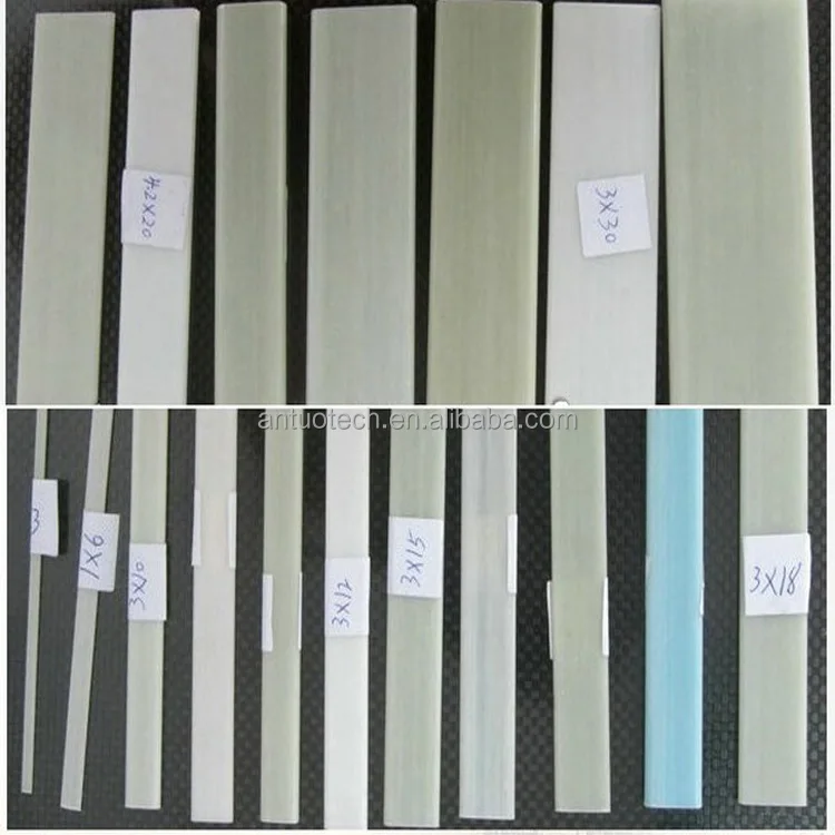 Pultrusion Fiberglass Flat Strips for Traditional Recurve High Strength ...