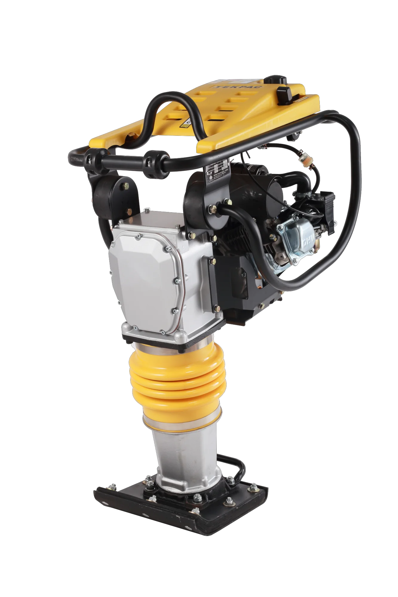 5.5hp Gasoline Engine Earth Hammer Soil Floor Vibrating Tamping Hammer ...