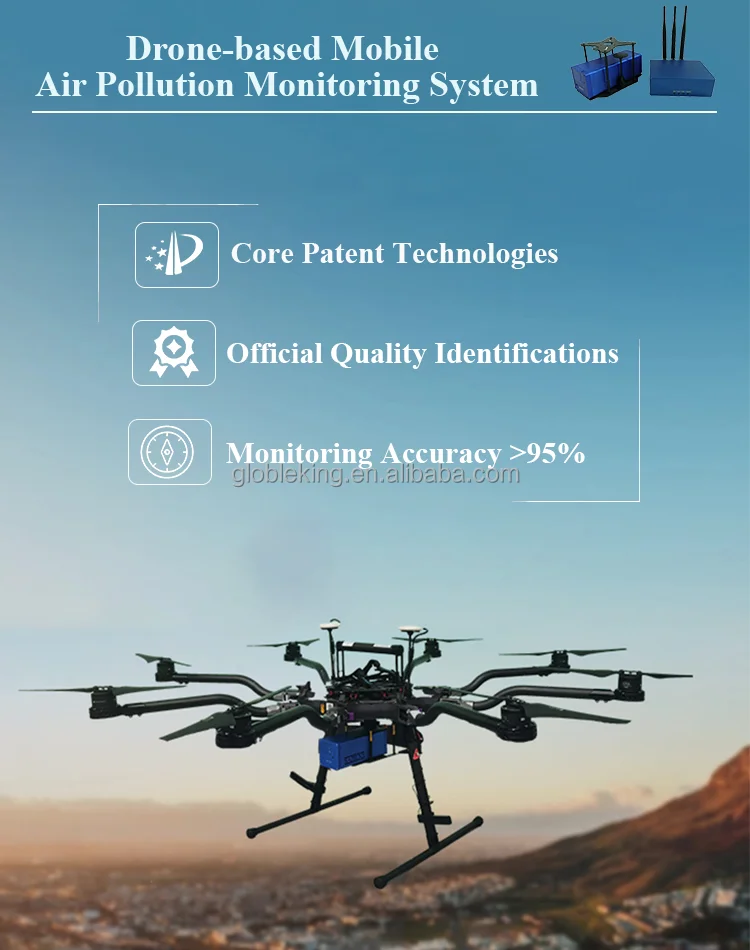 E3 Drone Based Air Quality Detector - Multi Gas Monitoring
