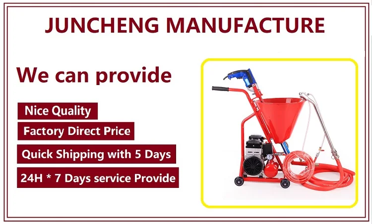 Cement Spray Wall Plaster Machine - High Pressure Grouting