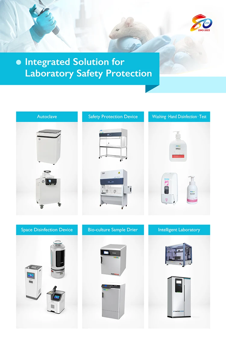 SHINVA Biosafety Cabinet - ISO 4 Clean Level & 500pa Pressure Leak