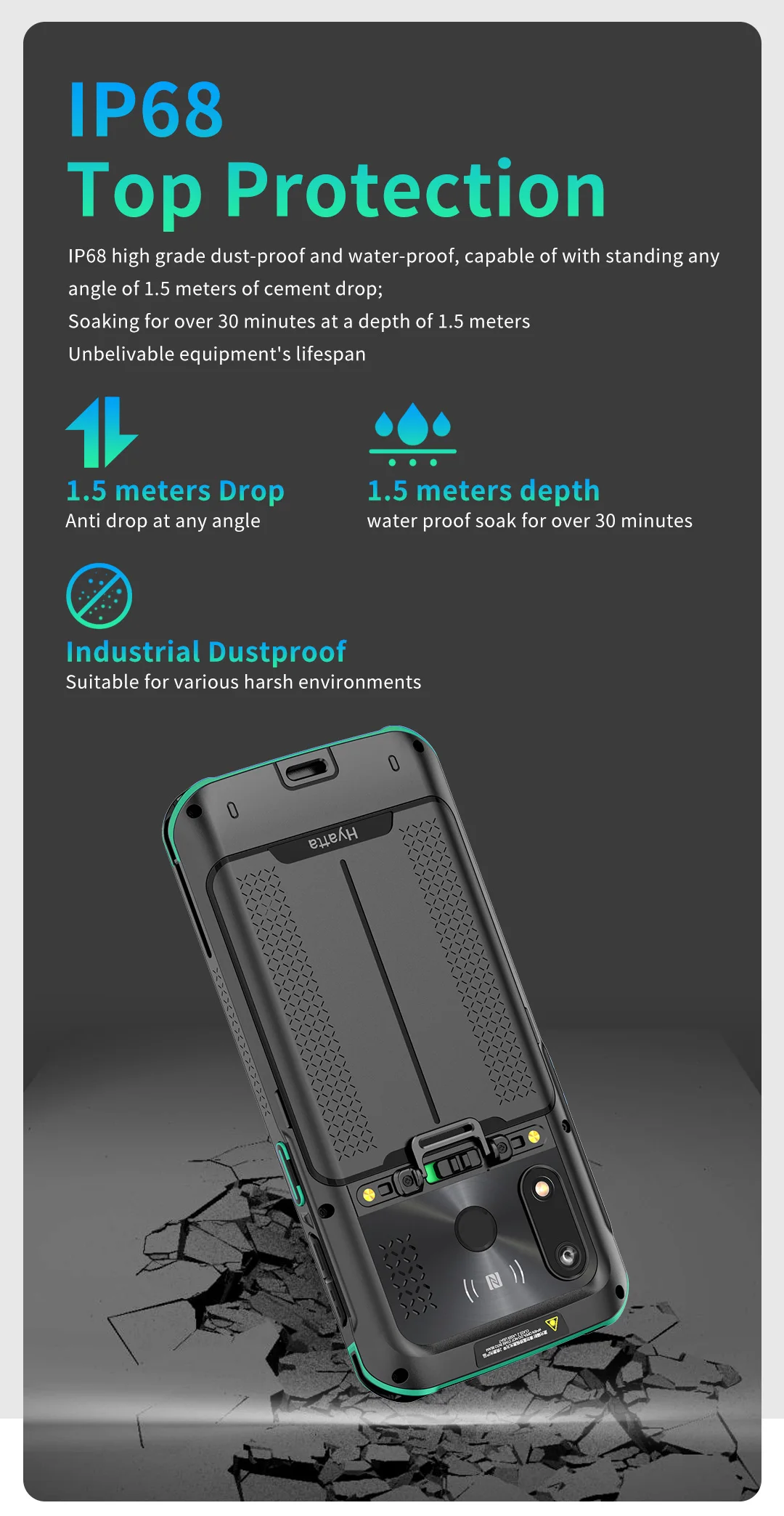 Pda Price Android 11 5 5 4g Ip68 1d 2d Mobile Pda Barcode Scanner Tablet Pc Inventory