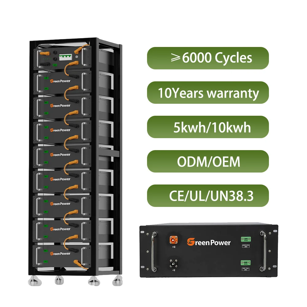 100AH 200AH Rack Lithium Solar Lifepo4 Battery Pack ESS 5KWH 10KWH ...