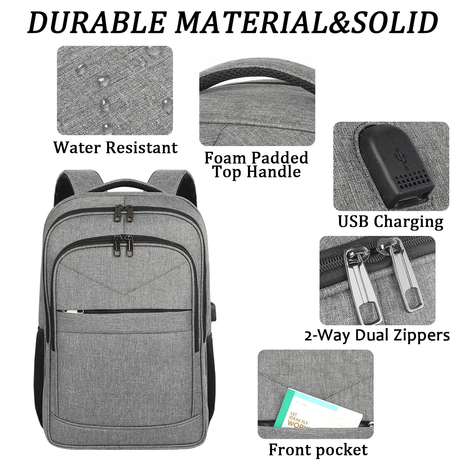 Men's Bags Smart Backpack for Travelling Bagpack Waterproof Led Bange ...