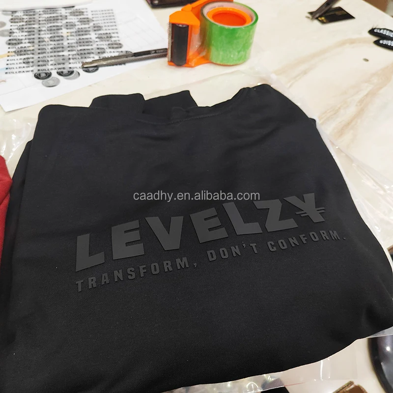 Custom 3D Raised Logo High Density Rubber Silicon Sticker