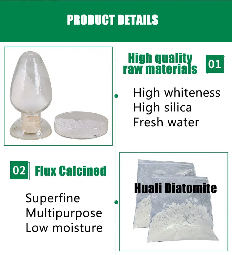 White Diatomaceous Earth Powder Non-Metallic Mineral Deposit Diatomite ...