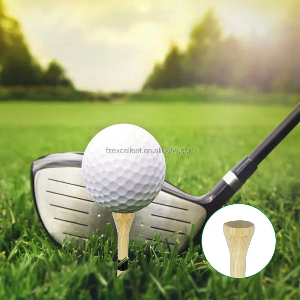 Colorful Natural Eco-Friendly 70 Mm/83 Mm Bamboo Golf Tee Custom ...