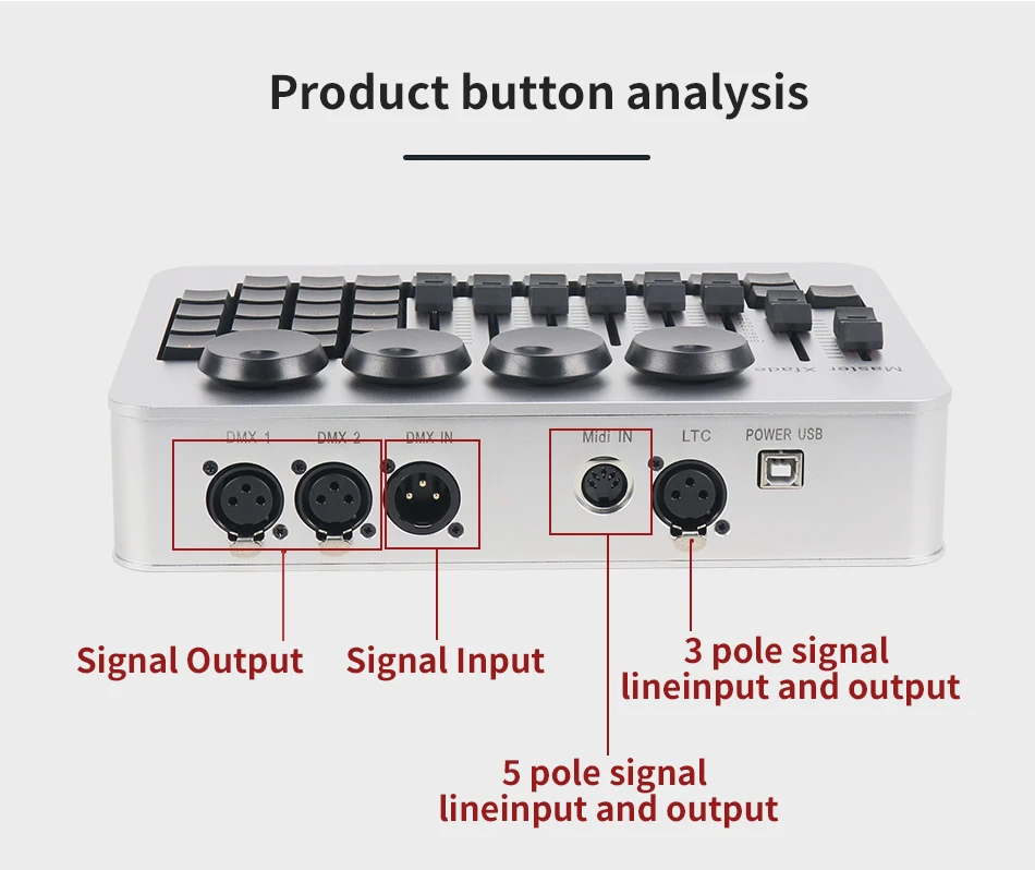 Mini MA Lighting Console - Professional Disco Controller