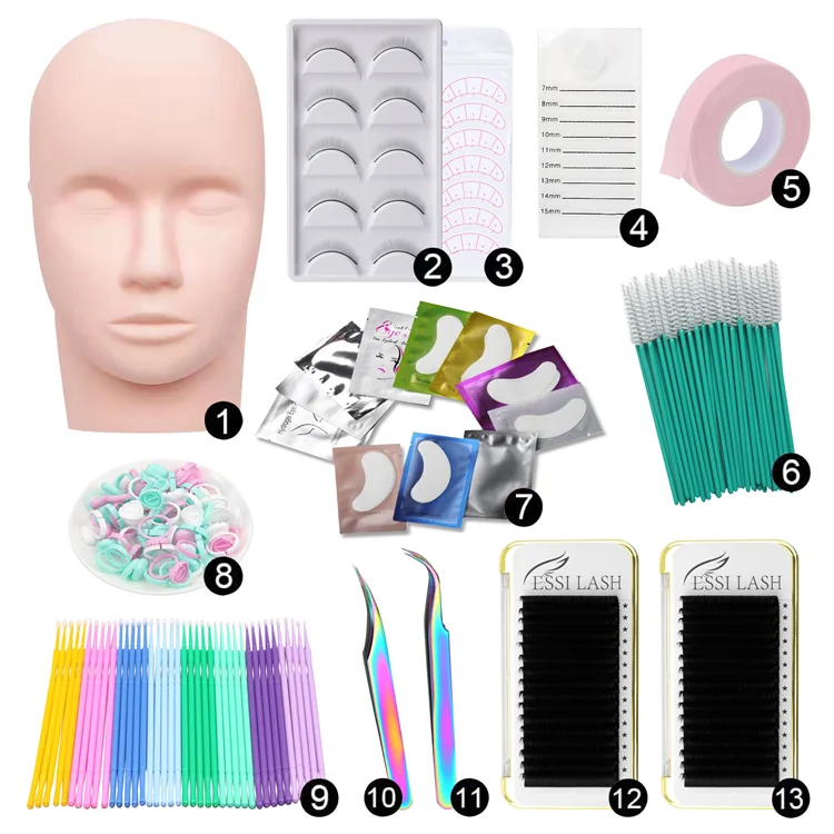 ESSI LASH Eyelash Extensions Beginner Set Kit High Quality Tools ...