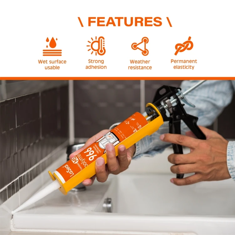 Laseal Manufacturer Neutral Single Component Modified Silicone Bond Strength Superior ...