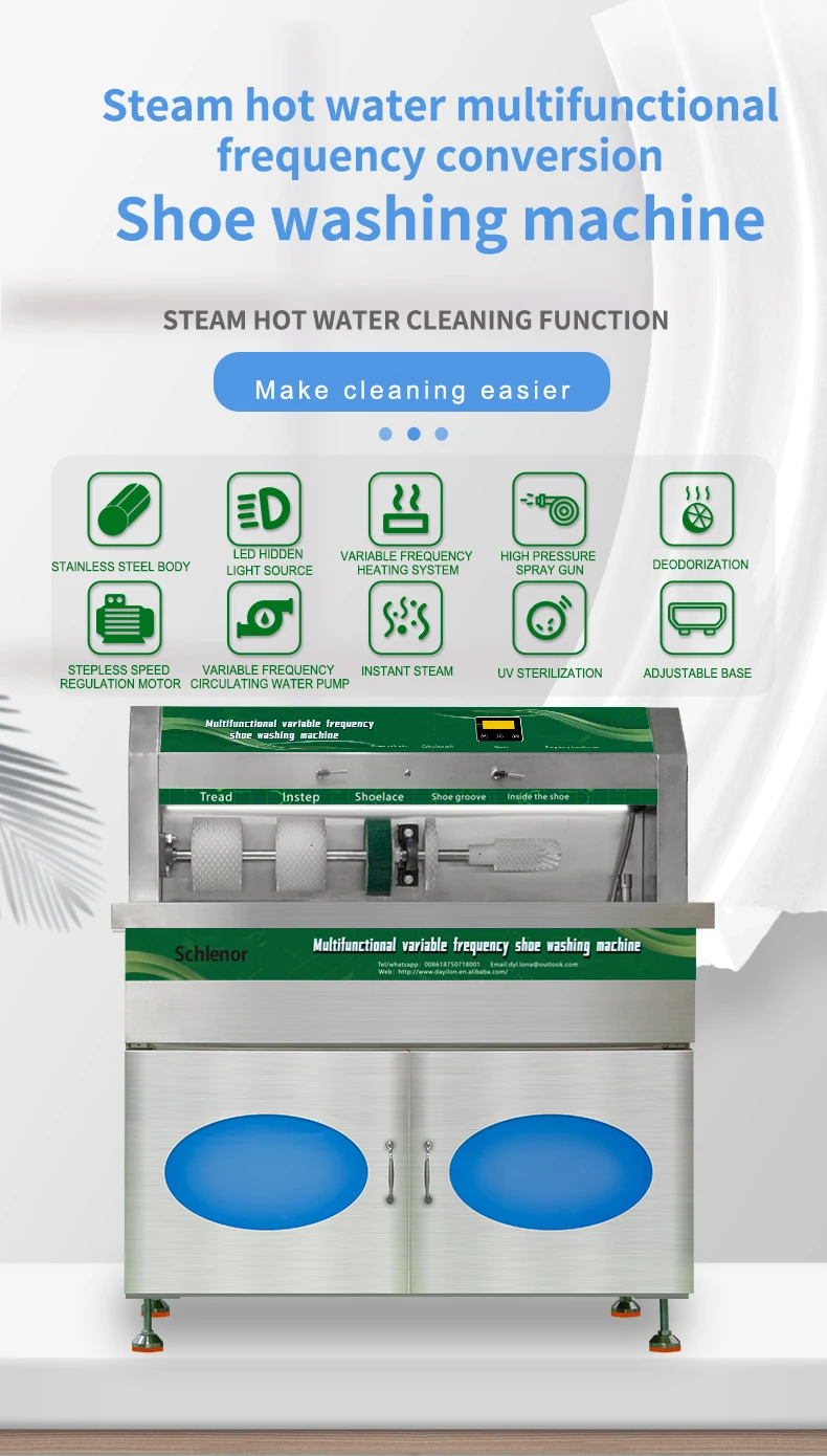 Industrial Sneaker Washer - Efficient Shoe Cleaning Machine
