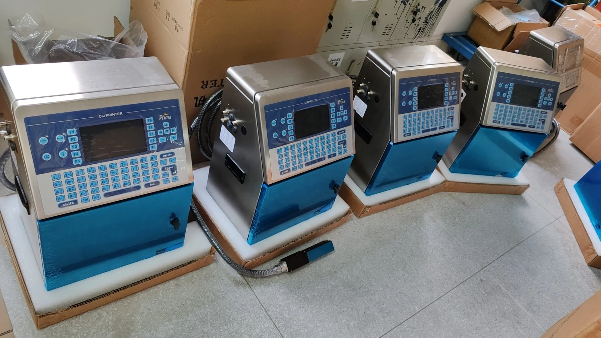 CIJ Inkjet Printer B600 Plus W HS - High Speed & Versatility