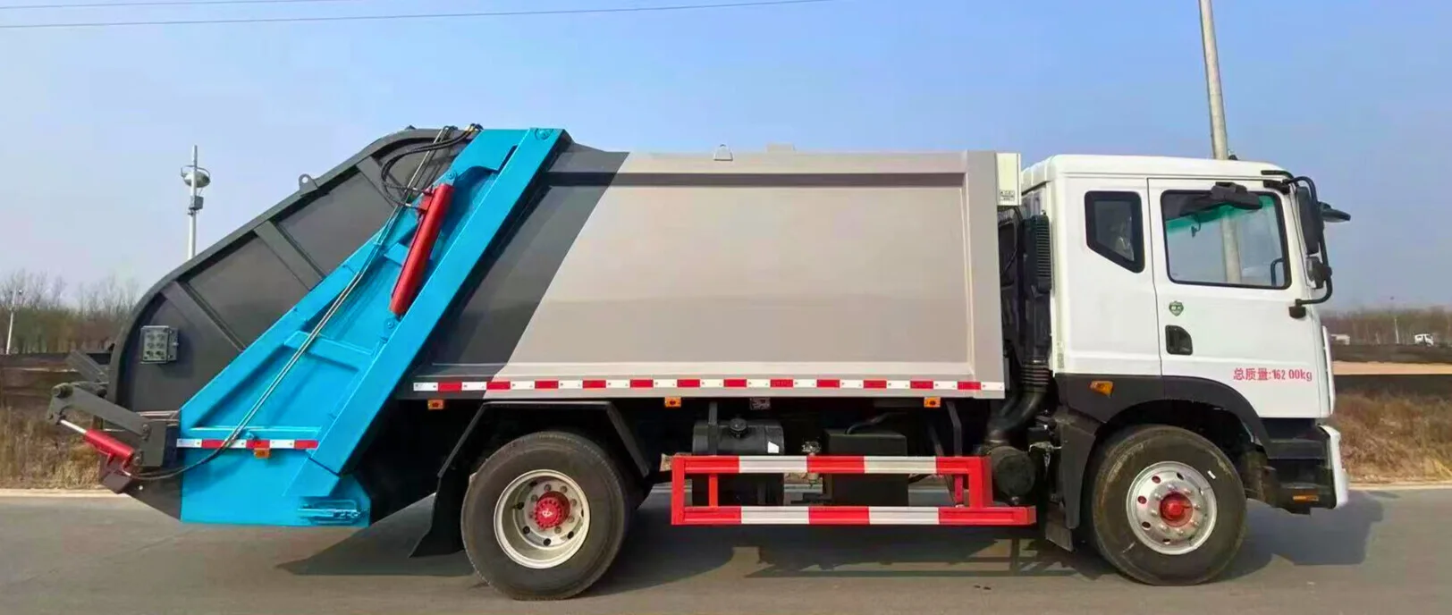 Fully Automatic Garbage Compression Truck Sweeper Trash Truck Waste ...