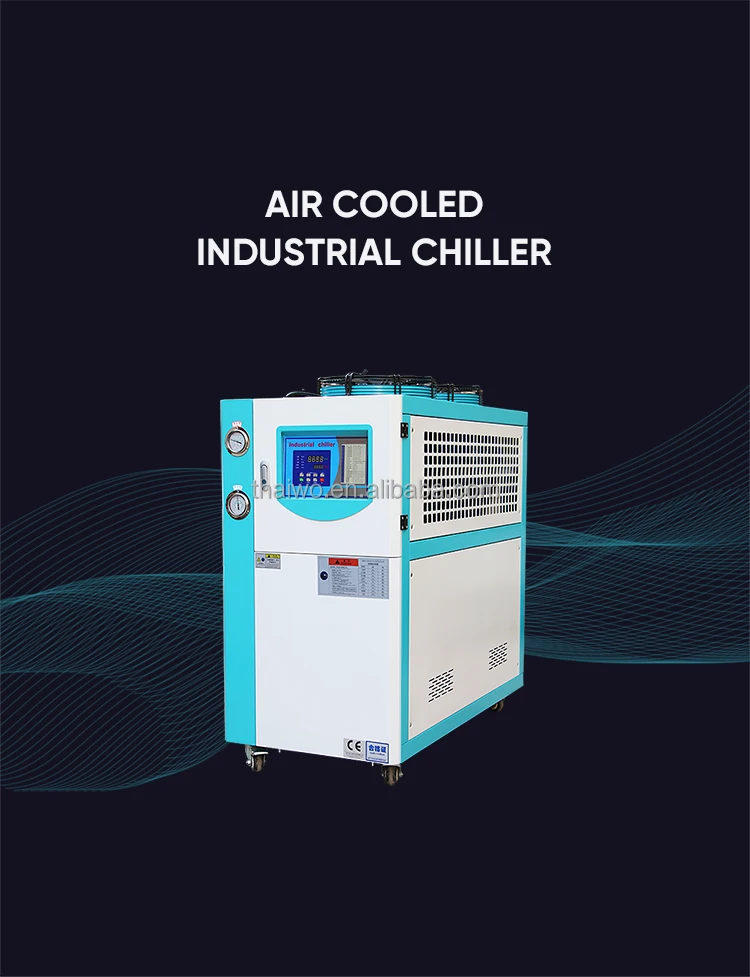 15 HP | 30 kW Air-Cooled Process Chiller Stable ±0.5°C for Printing ...