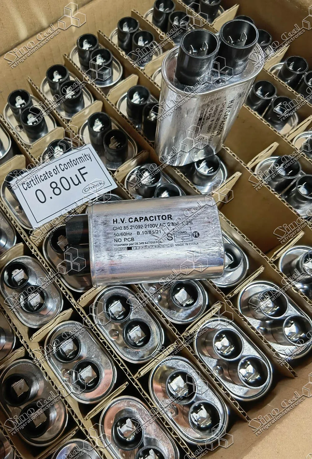 Universal High Voltage Capacitor CH85 2100V for Microwaves