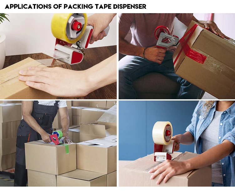 Multifunctional 2inch Adhesive Sticky Handheld Packing Tape Dispenser ...