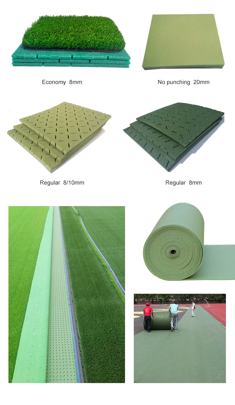 Good Quality Football Field Lawn Cushion Shock Absorbency 10mm15mm for ...