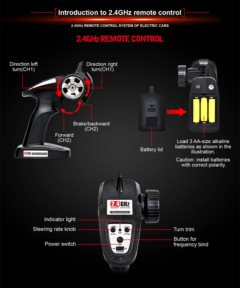 High Speed 30KM/H Desert Eagle RC Car - Adult Fun