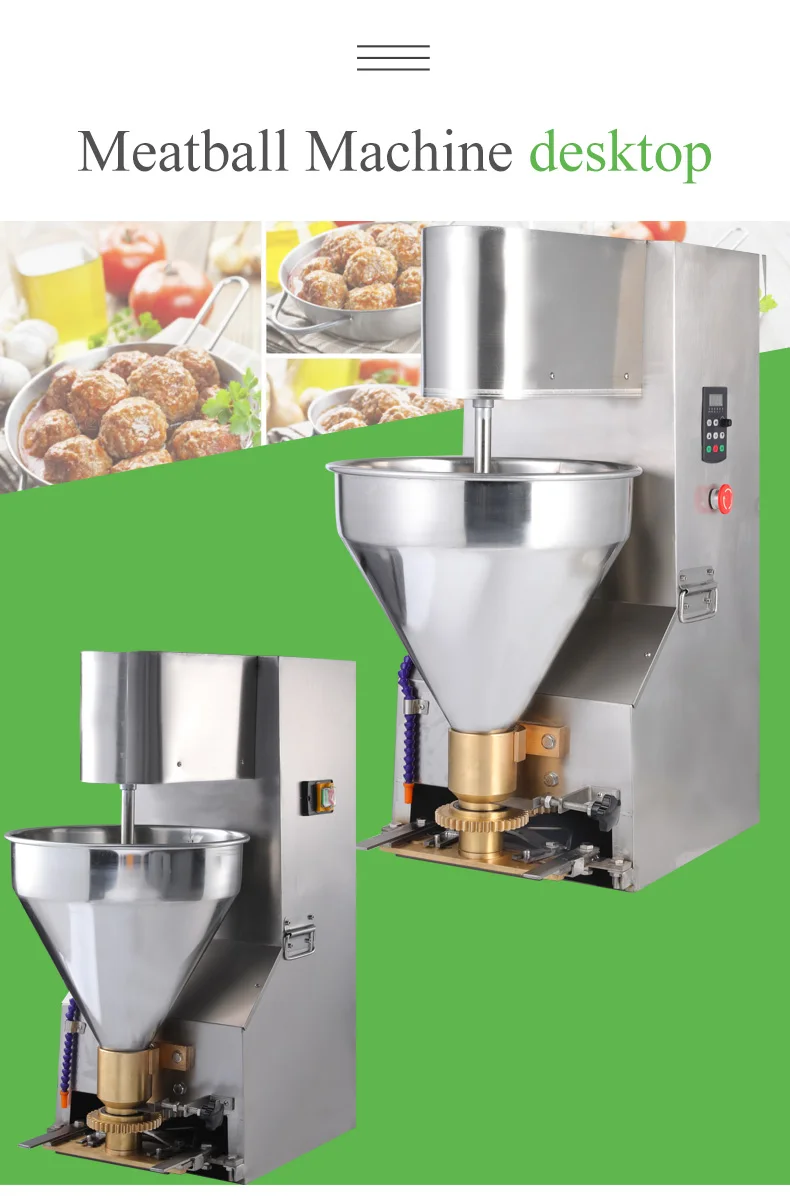 New Design Meat Ball Pork Forming Stuffed Making Machine Automatic ...