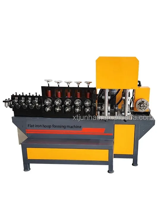 Factory Price Hot Flat Hoop Iron Making Machine Flat Steel Punching ...