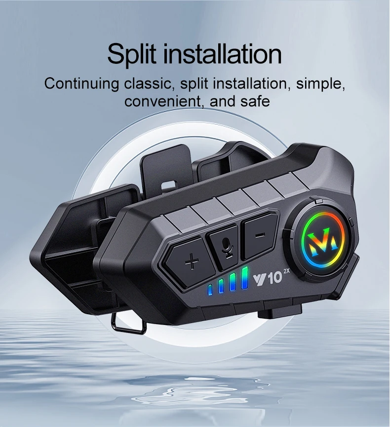 Secure BT Intercom Headsets Motorcycle helmet 300M Casco riders ...