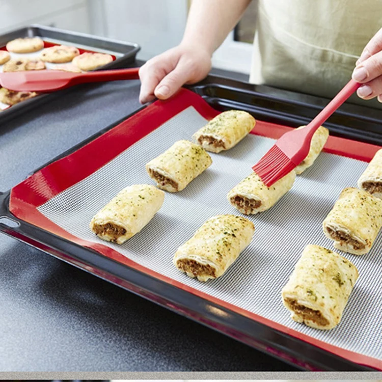 New Product Ideas Baking Sheet Glass Fiber Rolling Dough Mat Cake ...