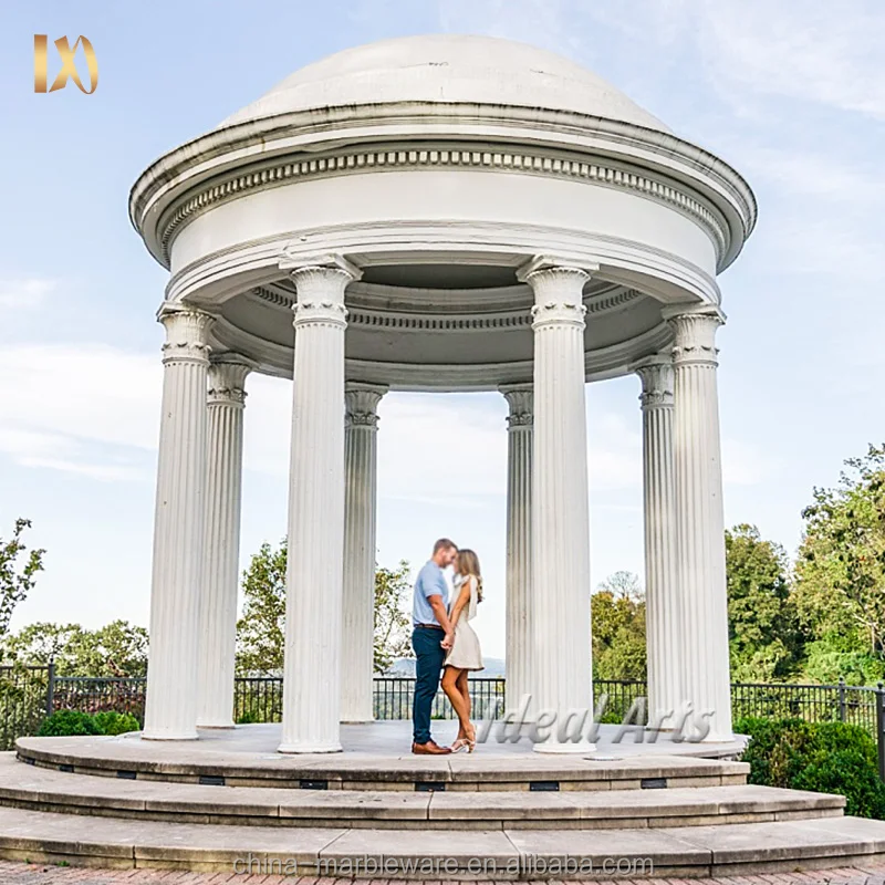 Classic Style Customized Hand Carved Outdoor Large White Greek Marble ...