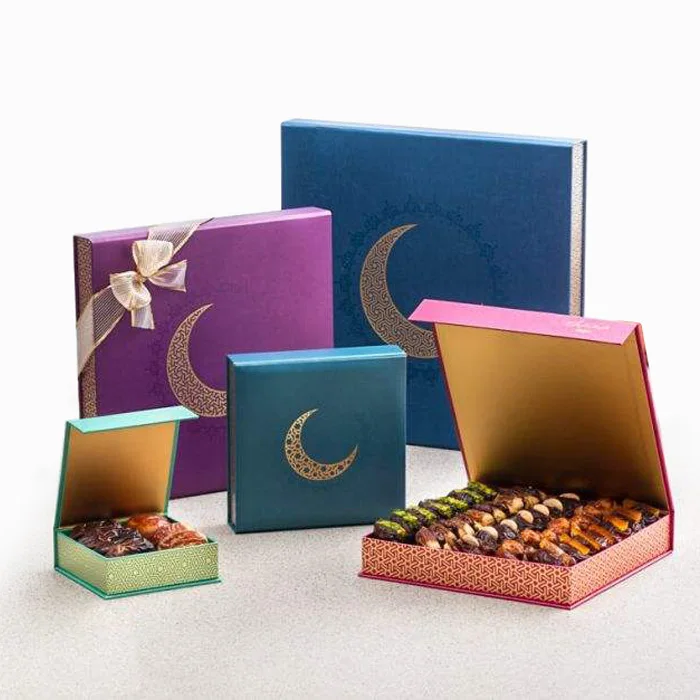 Luxury Rigid Muslim Eid Mubarak Ramada Box - Customizable