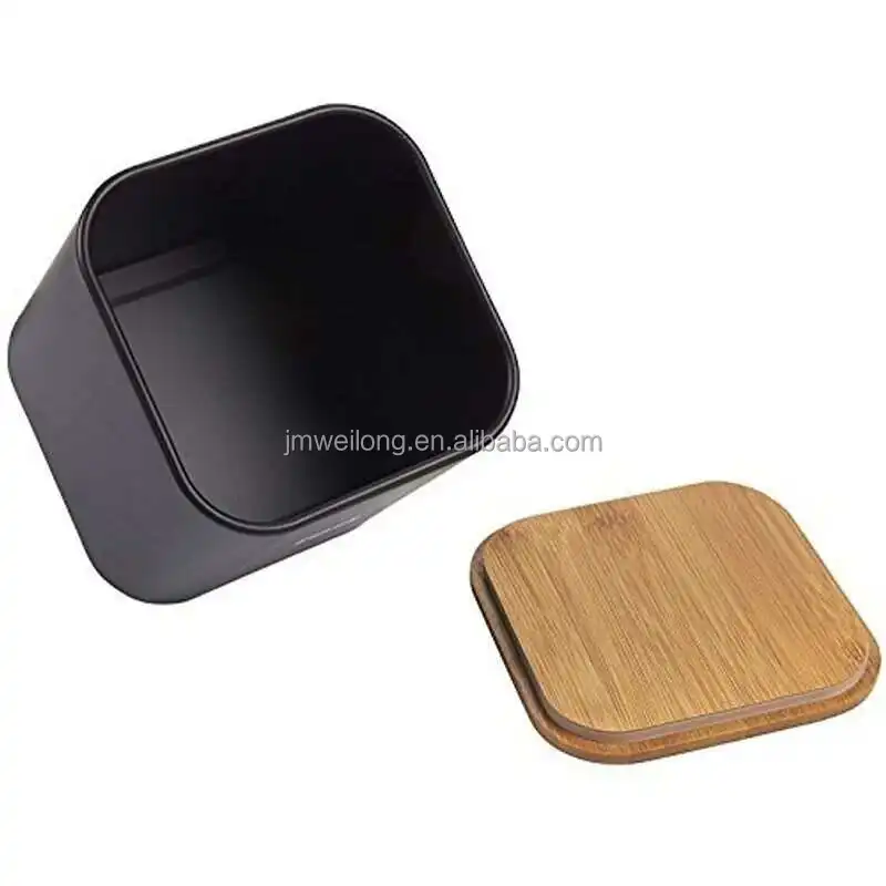 Metal Airtight Stackable Containers for Countertop Kitchen Food Storage ...