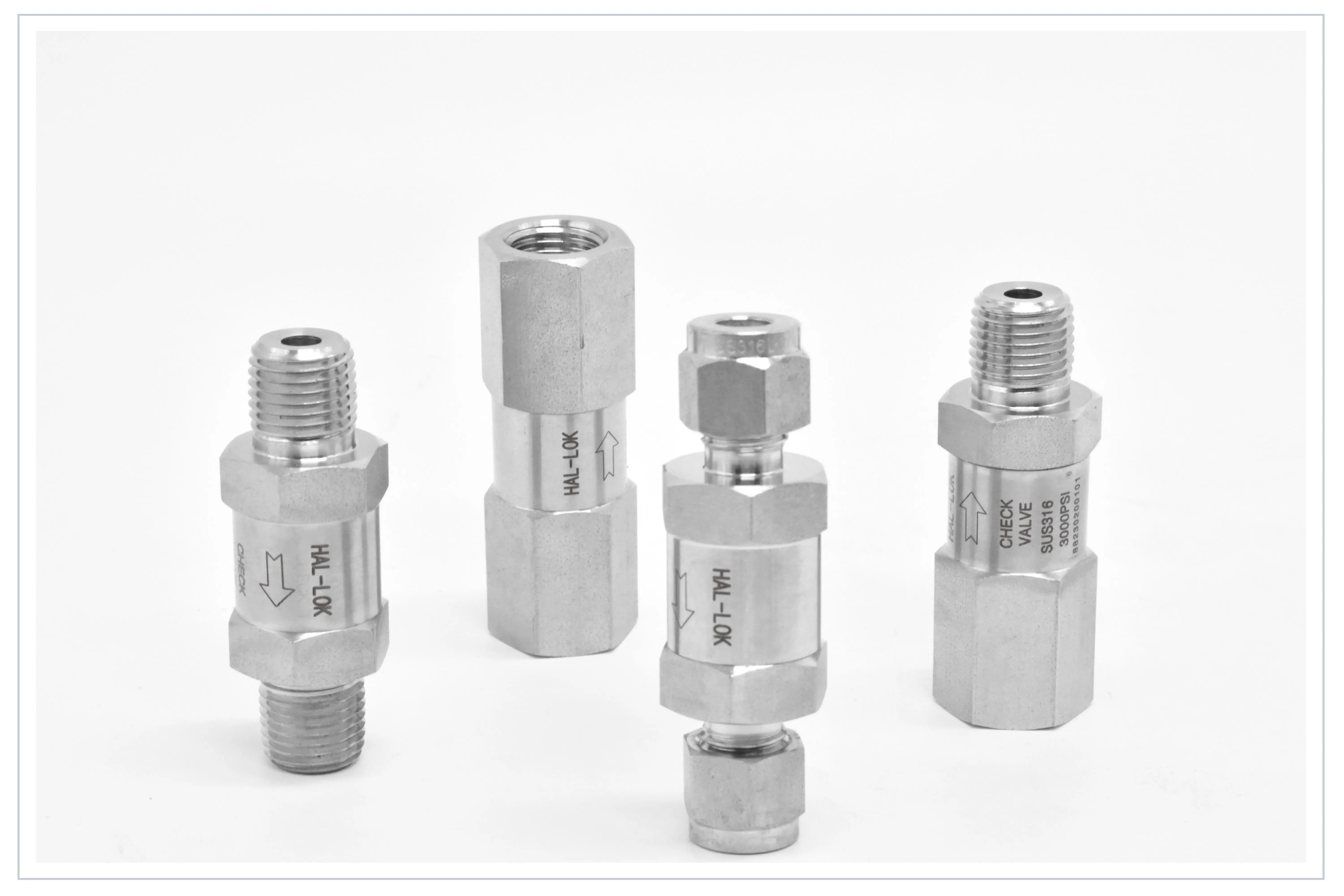 Stainless Steel Female And Malel Thread Check Valve For Gas - Buy 316l ...