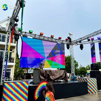 Dj Truss Roof System Aluminum Hanging Led Display Concert Steel Roof ...