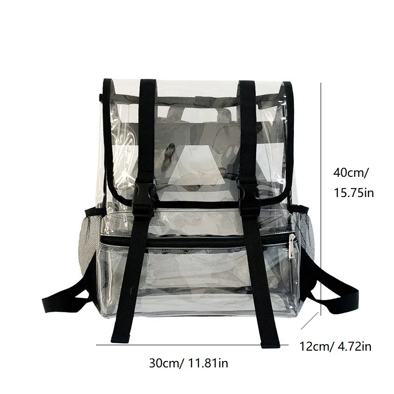 Factory Custom Transparent Pvc School Bag Waterproof Pvc Shopping Bag ...
