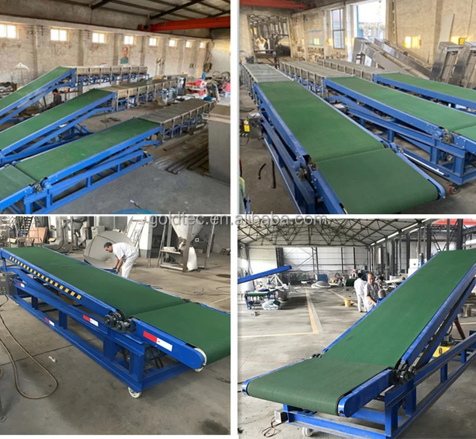 Goldtec Telescopic Belt Conveyor - Efficient Loading/unloading