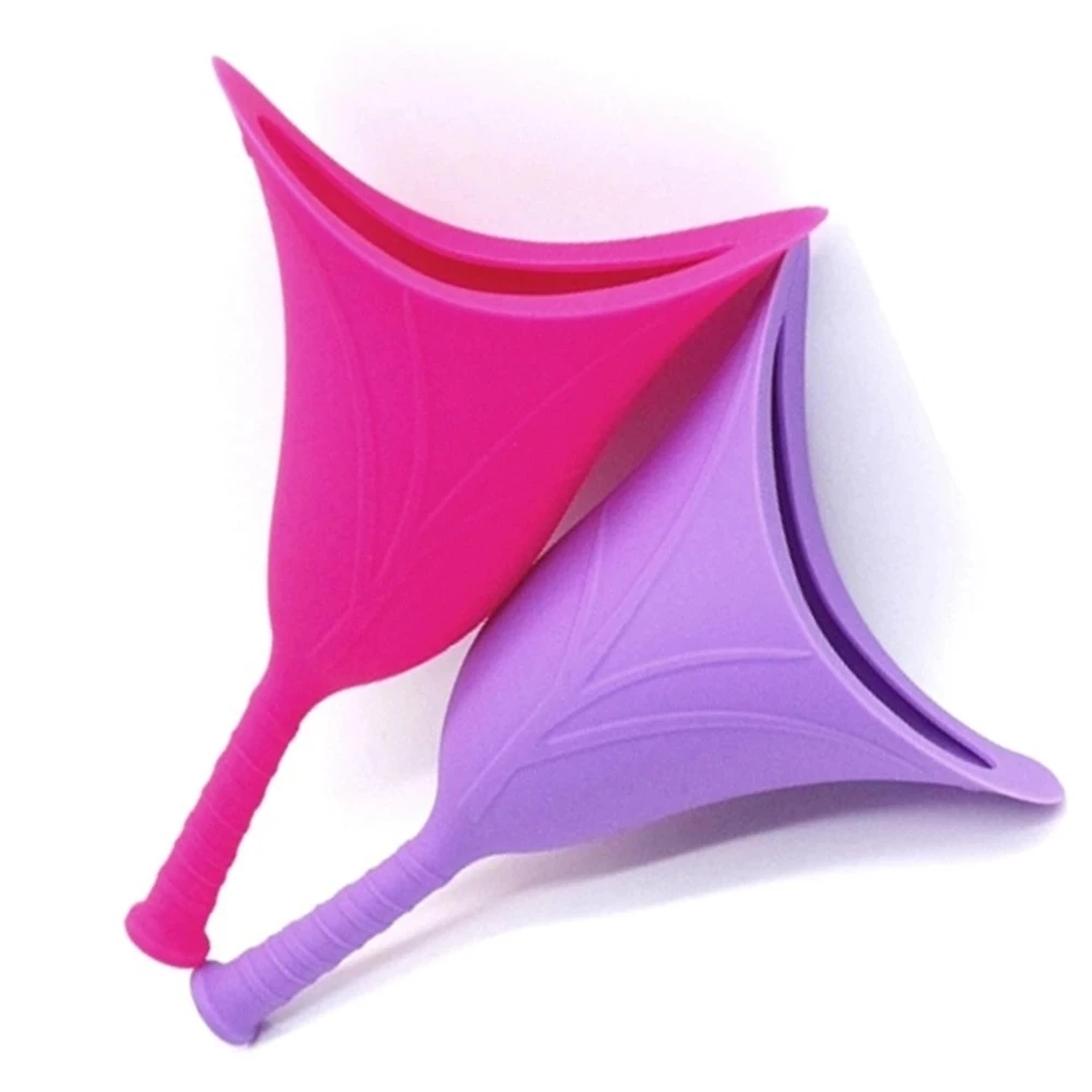 Female Voiding Device - Reusable Silicone Funnel Urine Cup