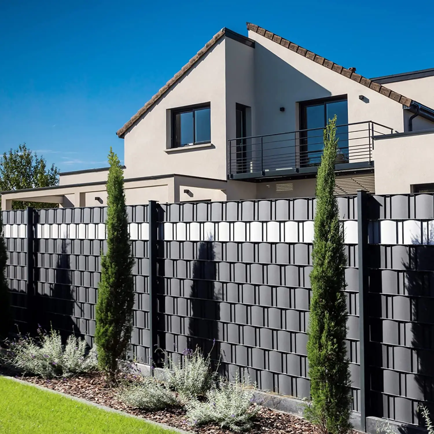 Antil-UV Waterproof Garden Fence 19cm X 35m High Quality Privacy PVC ...