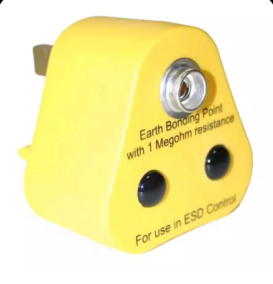 YP-M28 ESD Earthing Plug - Easy to Adjust Wearing EU Plug