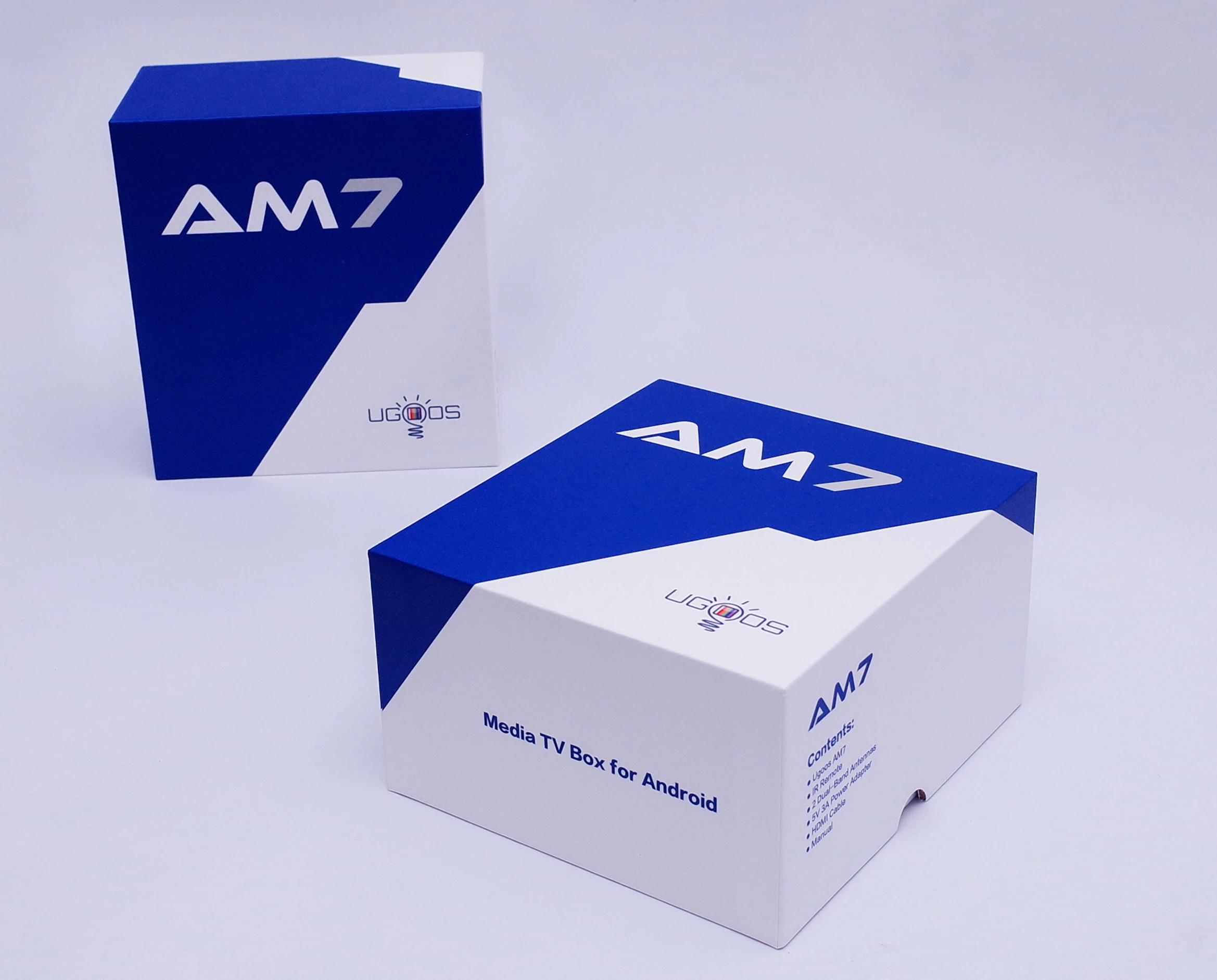 Ugoos Am7 Amlogic S905x4 Android 11智能电视盒av1 4gb Ddr4 32gb Rom Type-c Wifi 6 1000m Bt5.0 4k Hd ...