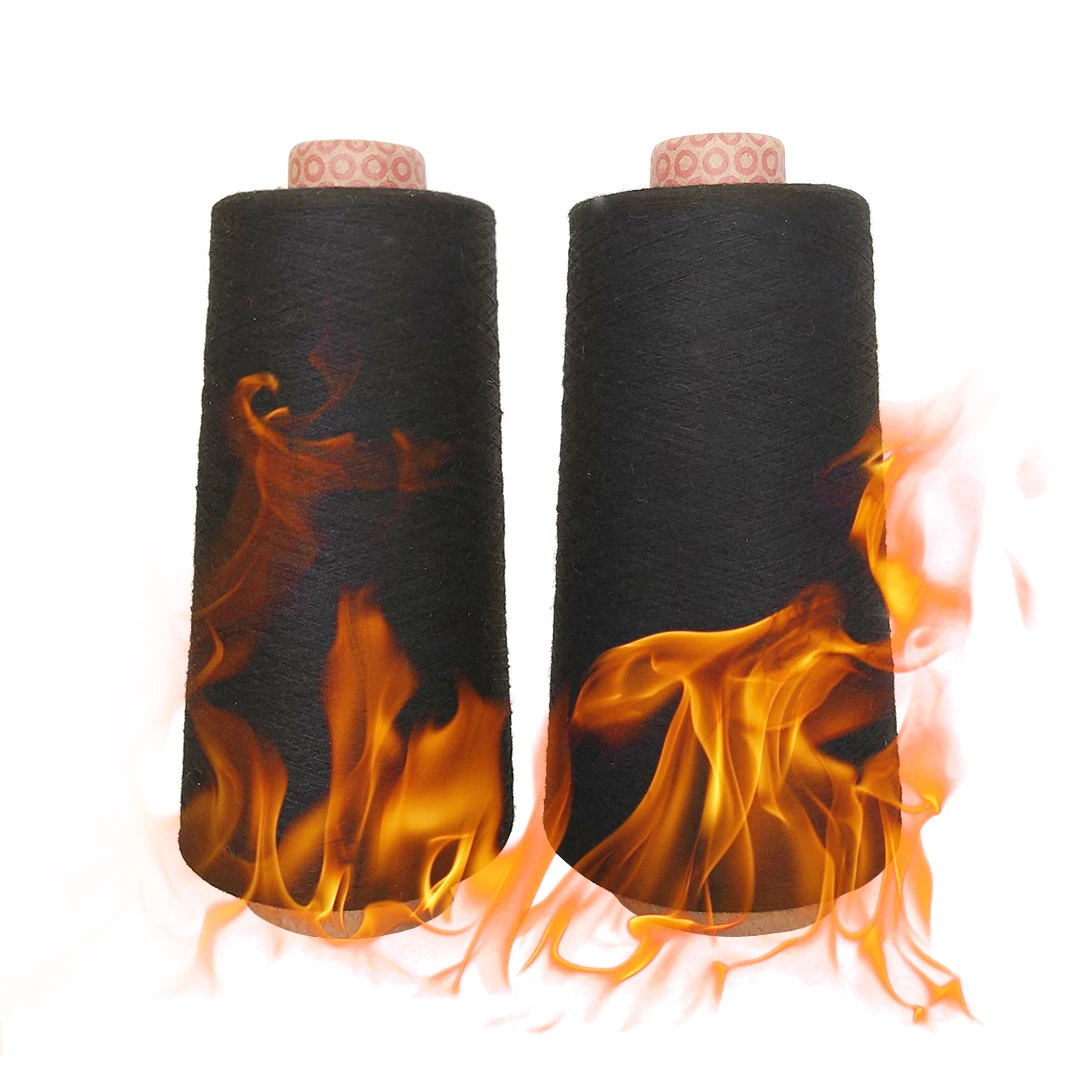 Wholesale 20s/2 Domestic 90% Panox Fiber 10% Flame Retardant Acrylic ...