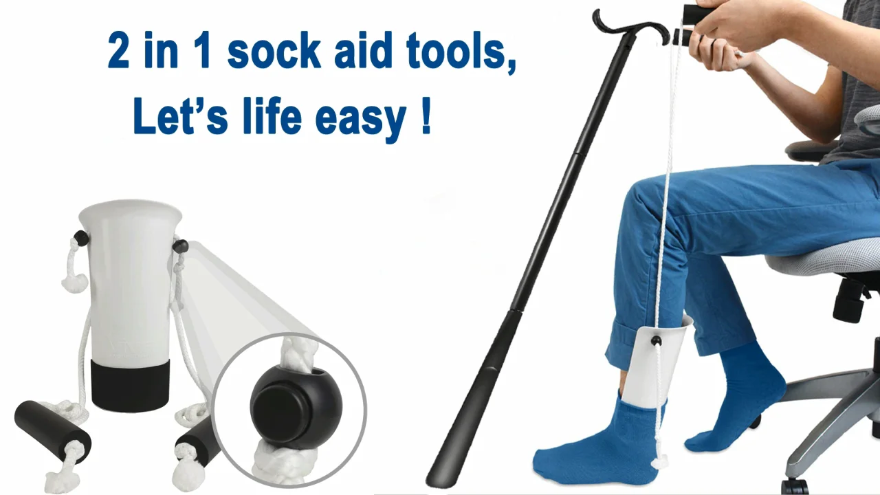 Factory Oem Sock Aid Easy On Easy Off Stocking Slider Compression Sock ...