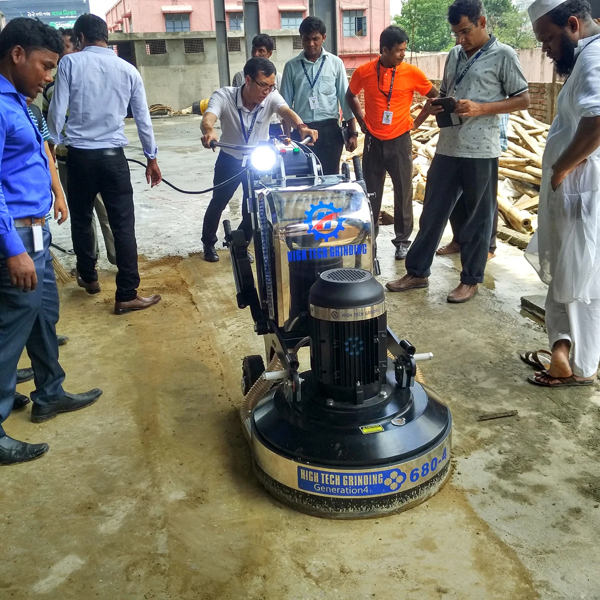 Terrazzo Floor Polishing Machine Energy Saving Online Support Semi ...