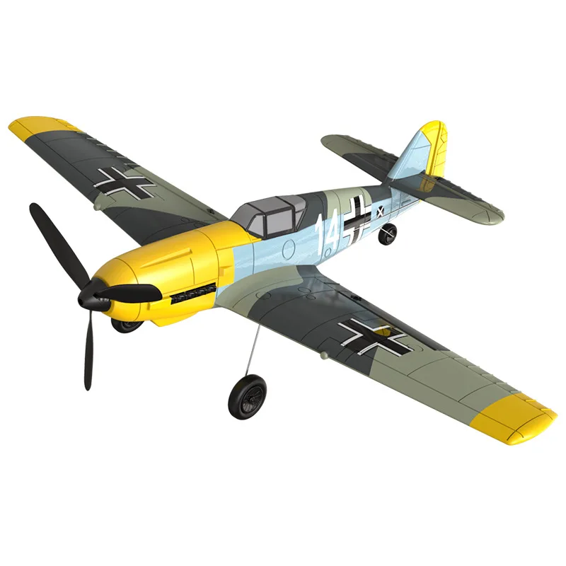 Original Volantex 761-11 Bf-109 Rc Plane 2.4g 4ch 6 Axis Gyro Remote ...