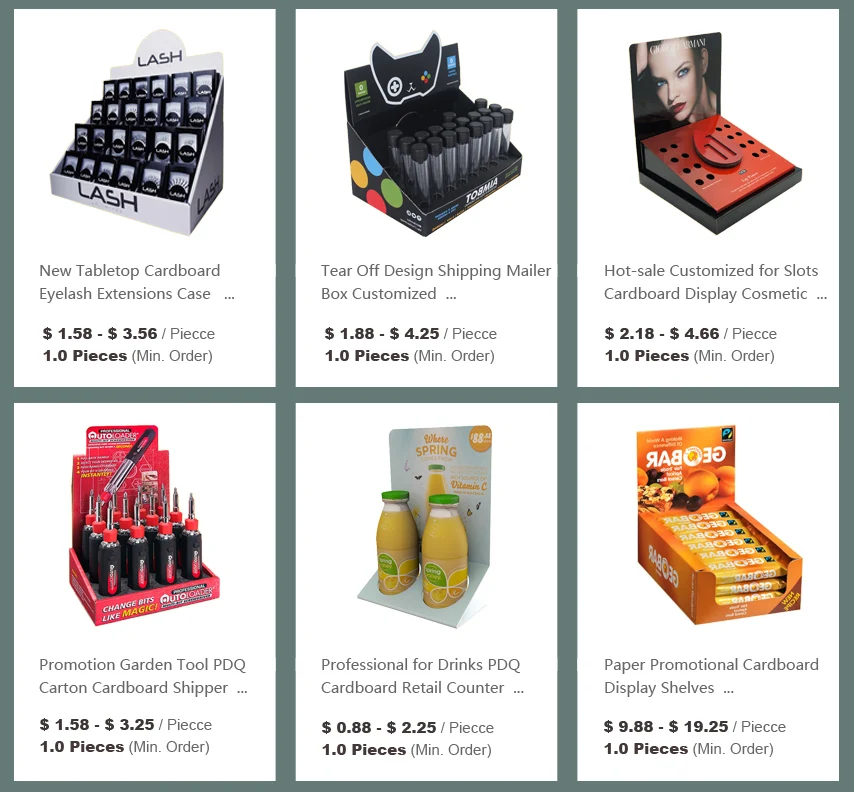 Shenzhen Wow Packaging Display Co., Ltd. - Cardboard Hook Display ...