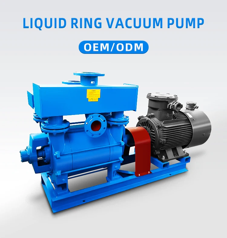 2bea-252 Series Monoblock Single Stage Liquid Ring Vacuum Pump Cast Iron Stainless Steel ...