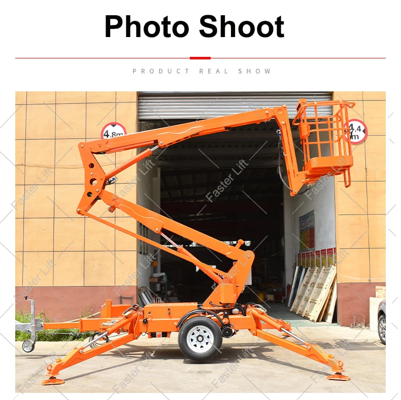 45ft 60ft 80ft Spider Man Lifting Equipment - Articulated Boom Lift