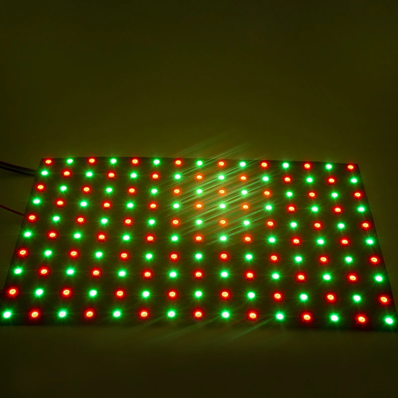 DC5V Addressable RGB 16x16 256 Pixel RGB WS2812B LED Panel 8x8 8x16 ...