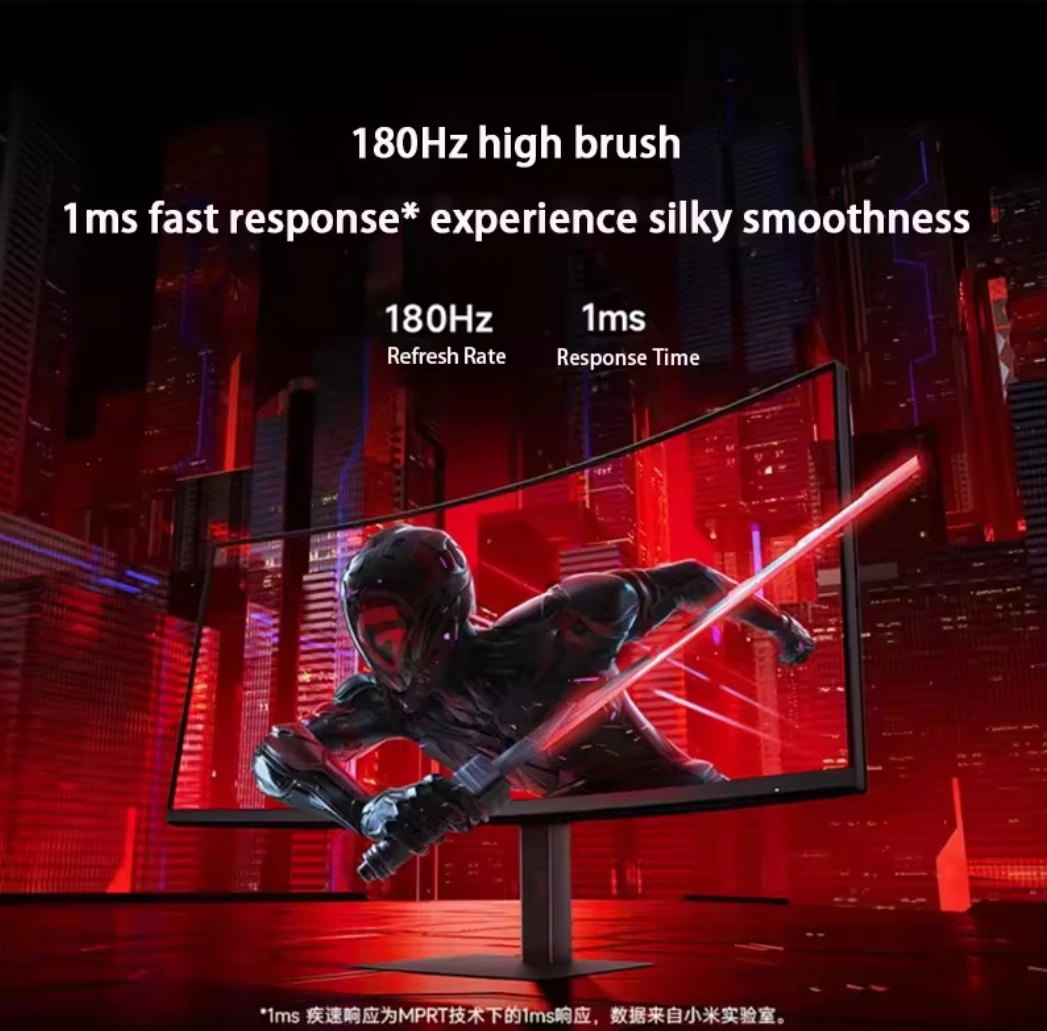 Original CN Redmi Gaming Monitor G34WQ 34 Inch 180Hz Curved Screen Eye ...